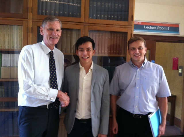 Best Nuclear Student at Cambridge is awarded NI Prize